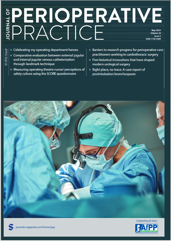 The Journal of Perioperative Practice - The Association for ...